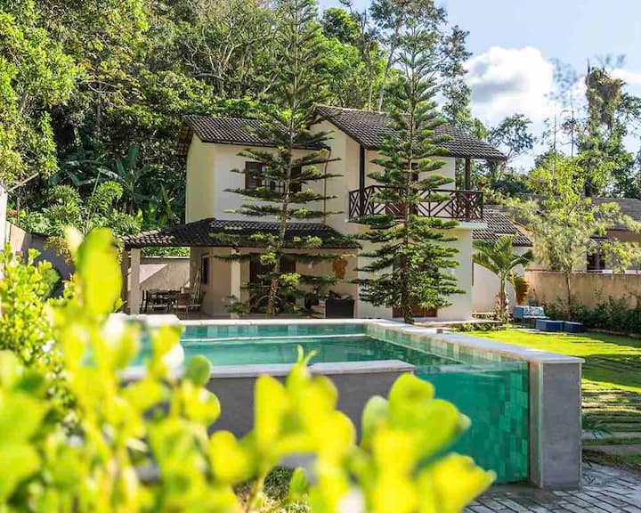 Casa Na Serra Com Piscina Hidromassagem E Lareira. - Guaramiranga