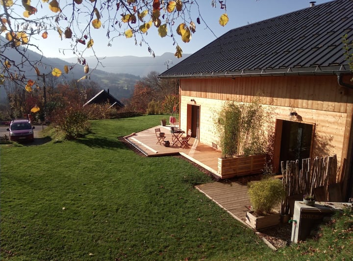 Appartement Chaleureux, Parc Des Bauges - Lescheraines