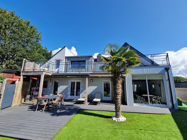 Jolie Maison Au Pied Des Plages - Jacuzzi - Clohars-Carnoët