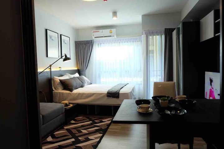 Best Deal Studio Near Jatujak Market, Mrt&bts,7-11 - Bangkok
