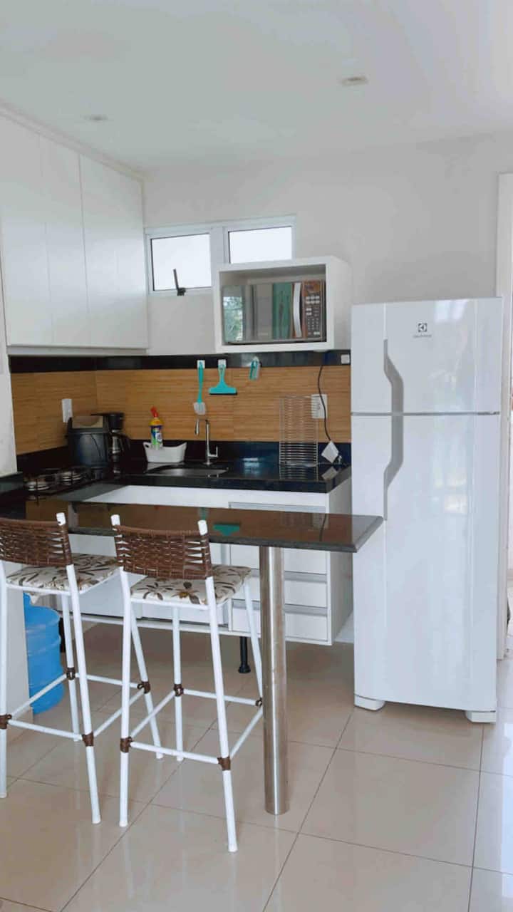 Flat Kiwi Super Charmoso...
Wi-fi
Internet 
Tv - Natal