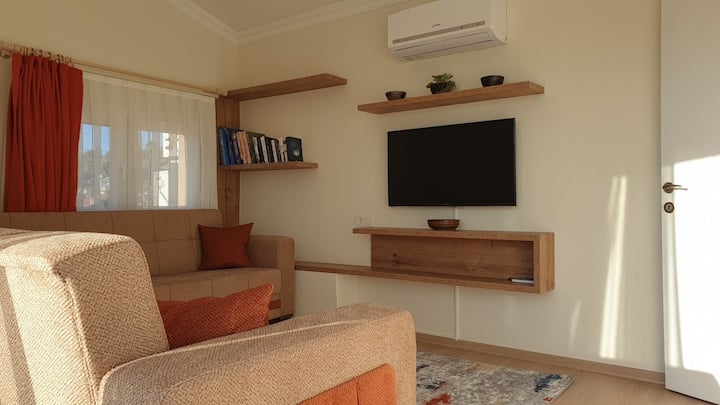 Brand New, Well Furnished, Comfy Roof With Terrace - Çalış Beach