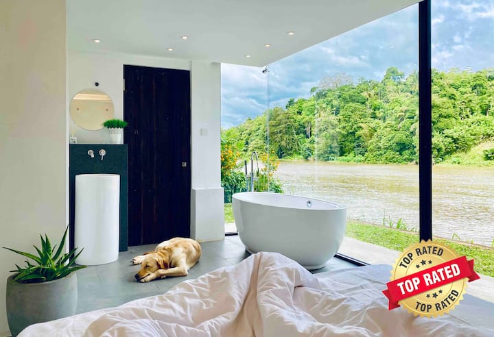 Riverside Retreat: Cozy Space, Endless Views - Sri Lanka