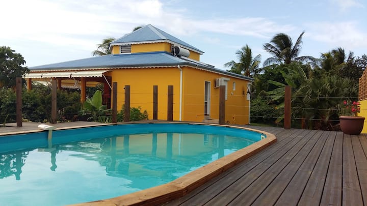 "Eden Evasion" Villa De Charme Avec Piscine - Guadeloupe