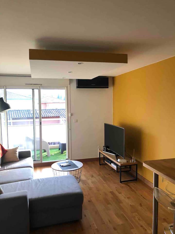 Appartement T2 Balcon Spacieux Clim/wifi/netflix - Avignon