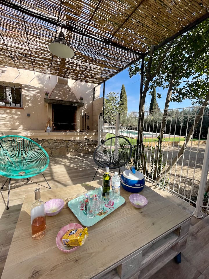 Havre De Paix En Provence : Maison Avec Piscine - Sillans-la-Cascade