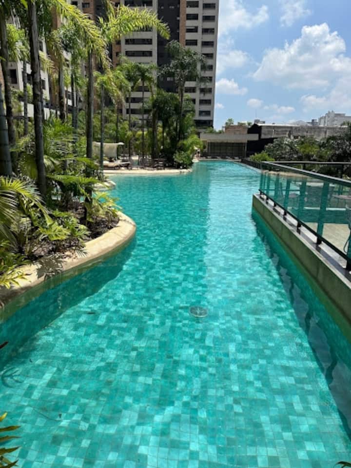 Resort Picinni Brás, Ap 2 Quartos Com Ar - São Paulo