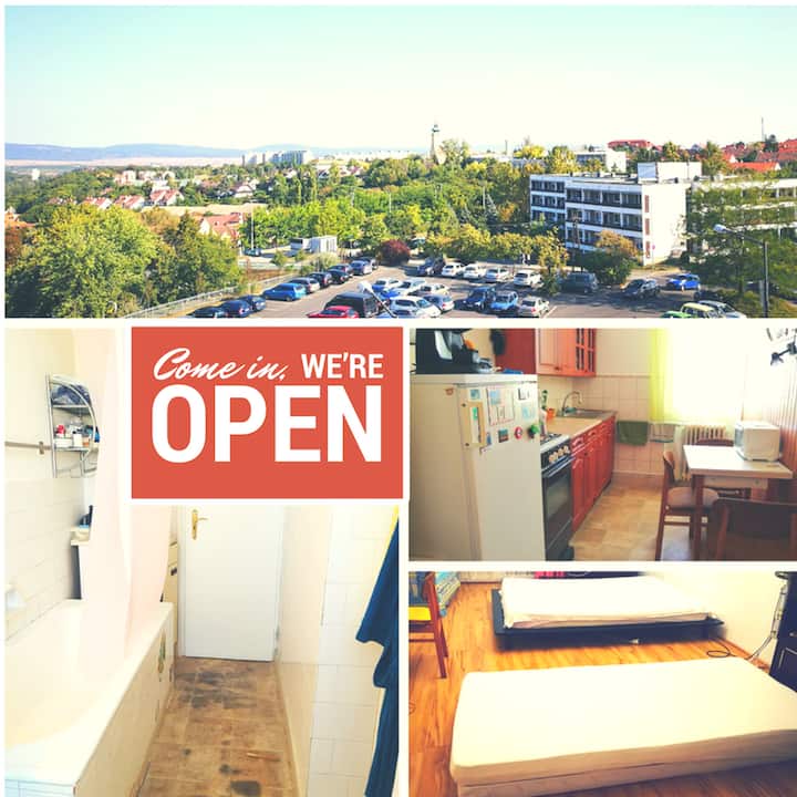 Logement Au Centre Avec Du Panorama + Wifi Gratuit - Veszprém