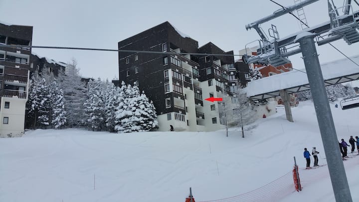 Appartement Rénové 4 Pers, 30m², Skis Aux Pieds - Les Menuires