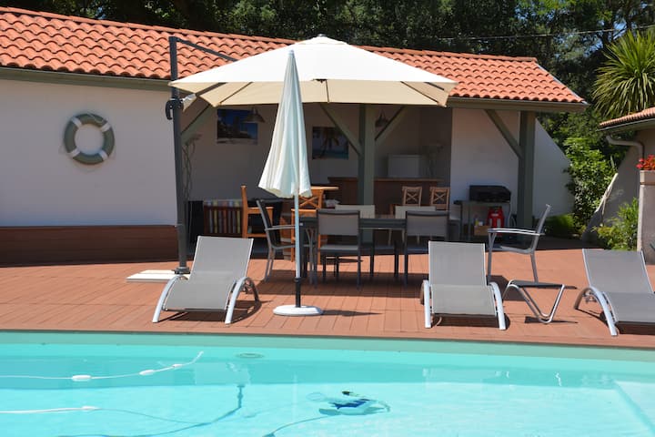 Villa Avec Piscine Près Des Plages Et De La Forêt - Bayonne