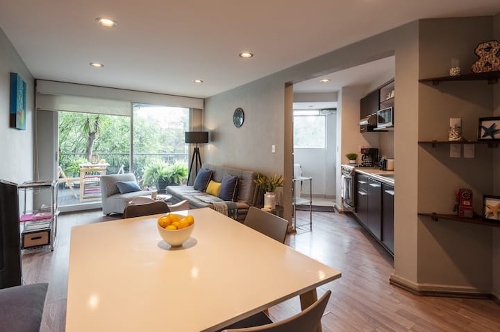 Cozy Apartment In La Condesa For 5 - Mexico City