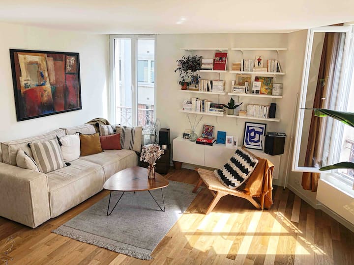 Appartement Lumineux Près Des Buttes-chaumont - Paris