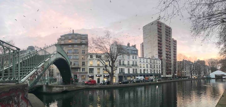 Parisian Studio, Fully Equipped, Paris City Center - ibis Paris Canal Saint Martin