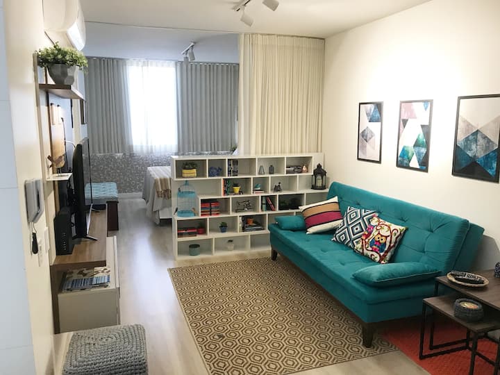 Lindo Loft No Ponto Central Do Setor Sudoeste. - Brasilia (Brazil)