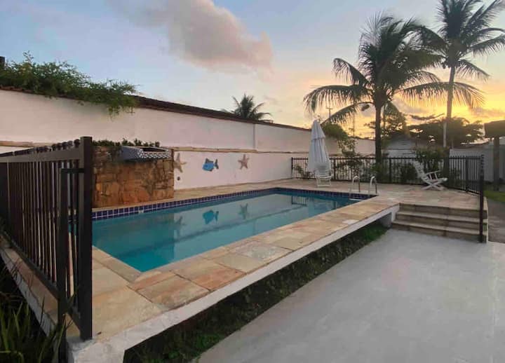 Casa Com Espaço De Lazer Amplo - Guarujá