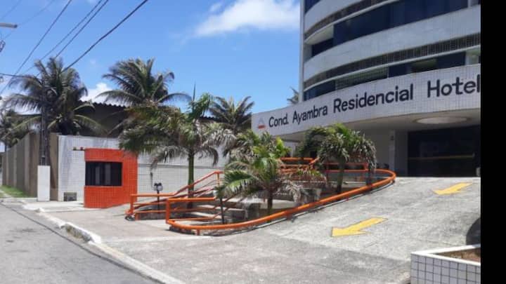 Flat A 100 Metros Da Beira Da Praia De Natal, - Natal