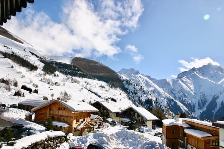 Modern Studio. Wifi. Glacier View. 1 Min Ski Lift. - Les Deux Alpes
