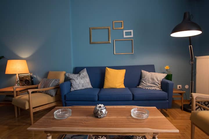 Sunny & Happy Aprt. Historic Center 3bedrms 2baths - Thessaloniki