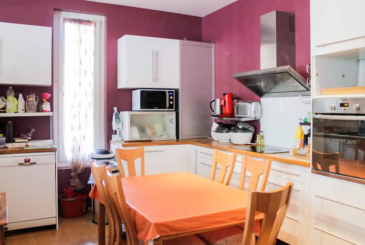 Chambre Toulon Gare Clim Tv Wifi, Cuisine Partagée - La Valette-du-Var