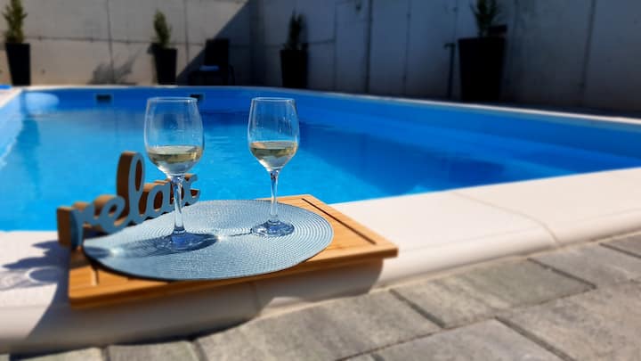 Apartmani Ikas-a3 S Bazenom I 1200 M2 Okućnice - Biograd na Moru