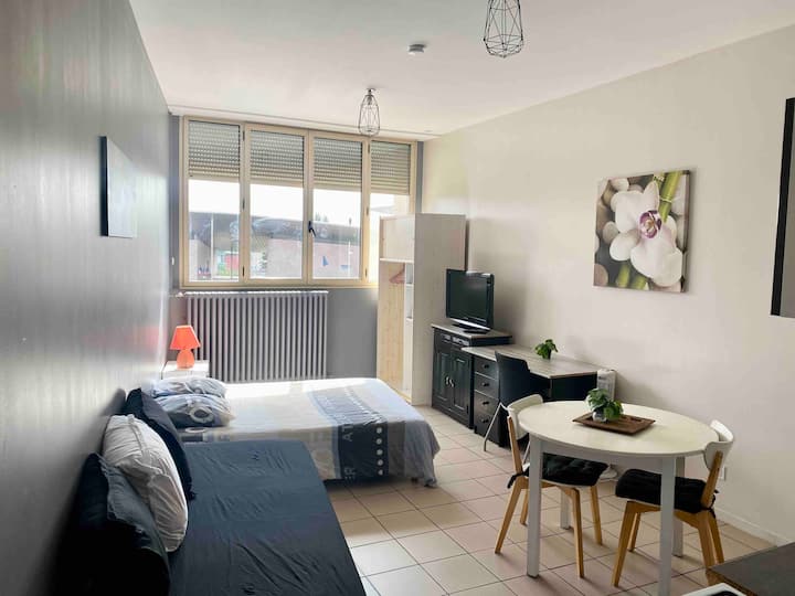 Studio Meublé De 21m2 , Plein Centre Ville. - Le Creusot