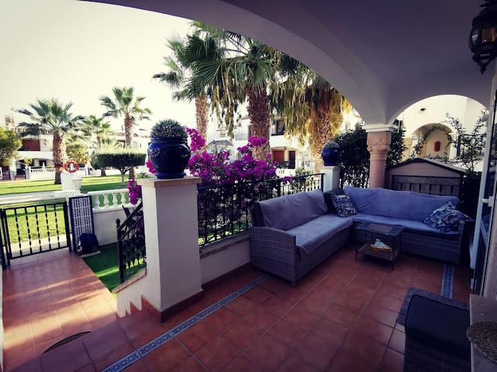 Luxury Villa With 2 Private Terraces + Heated Pool - Playa Flamenca