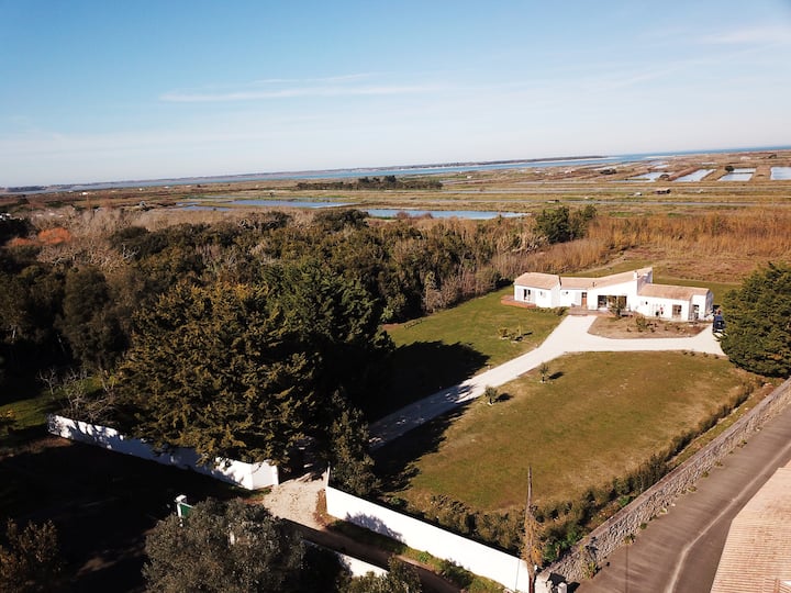 Maison Sur Grand Terrain Entre Plage/marais Salant - La Couarde-sur-Mer