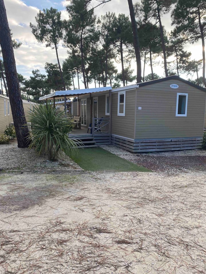 Mobil-home Agréable Jusqu’à 6 Personnes - Vendays-Montalivet