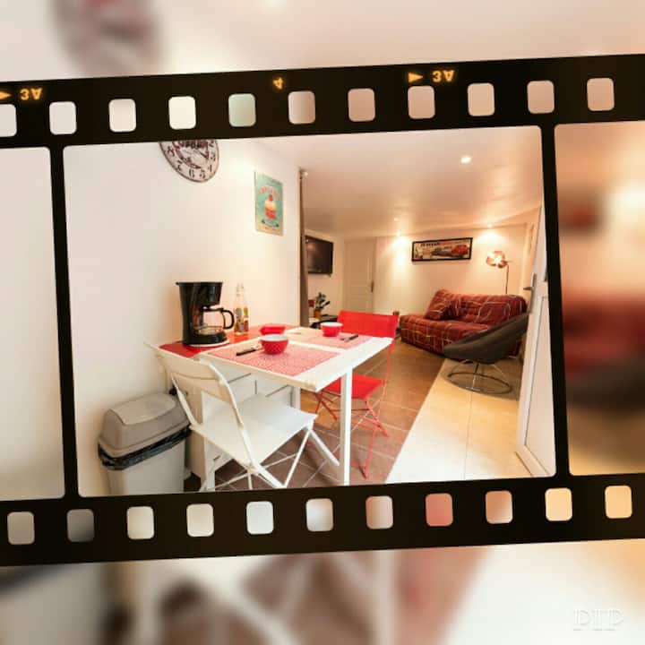 Studio Proche  Grenoble-24/24h - Sassenage