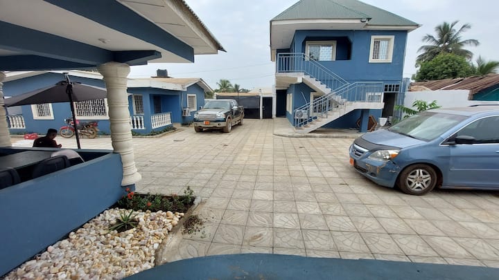 Gilead Home #3 Apt 1
 Aairbnb.com/h/gilead-3a - Monrovia