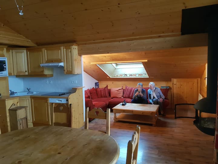 Areches Beaufort Appartement "Cosy" Dans Chalet - Beaufort