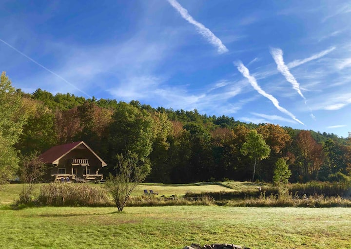 Rustic Log Cabin Retreat - 紐約