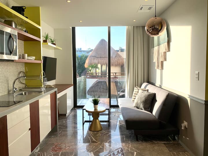 “A Pasos Del Mar + Roof Con Vista Increíble Al Mar - Playa del Carmen