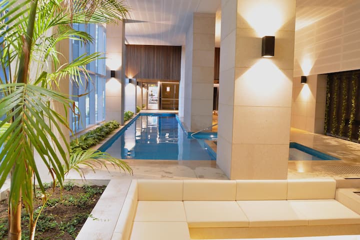 Stylish 2bd 1 Bth Lvl 44 In Melb Cbd *Wifi Gym Pool - Melbourne