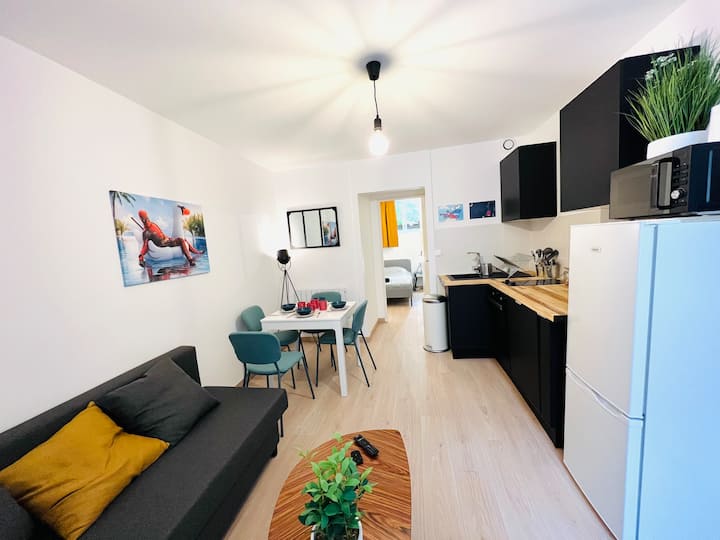 Le Héros|1 Chambre|centre Ville|netflix |Cocon - Bourges