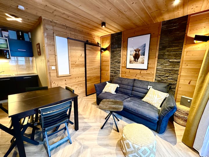 Duplex Rénové - 2 Chambres 7 Personnes Vue Pistes - Les Orres