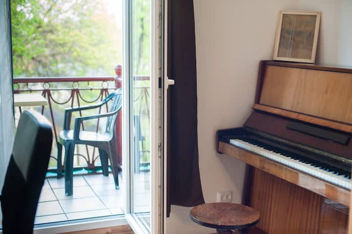 V 13 - 3 Bdr Balcony, Views - Courtyard N Vokiečių - Vilnius