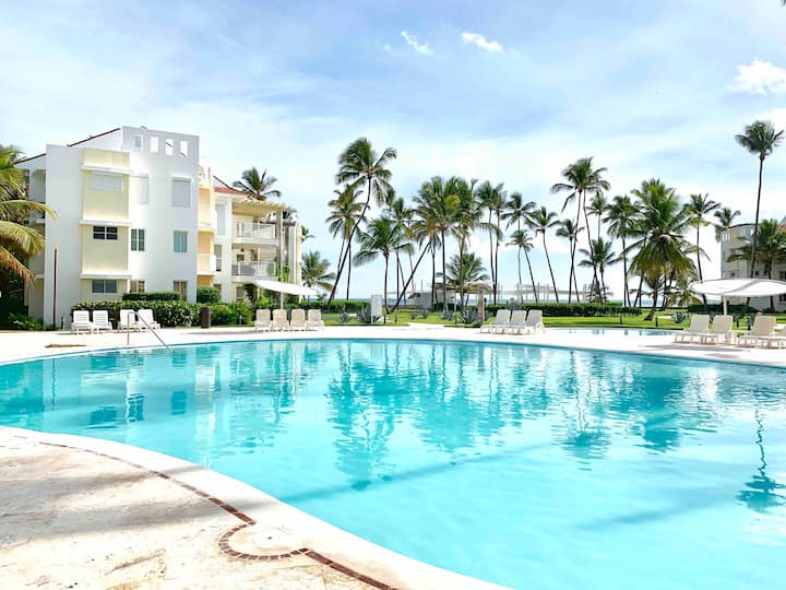 Ocean View, 3br, Private Beach, Playa Turquesa - Punta Cana