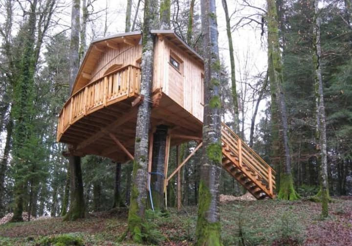 Cabane Dans Les Arbres, La Prêle - Champagnole