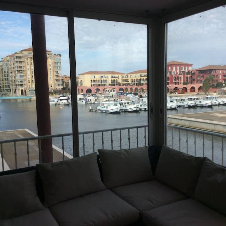 T2 Avec Patio-salon Donnant Sur Le Port De Lattes - Montpellier