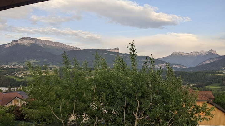 Demie Maison Au Calme Avec Vue - 안시