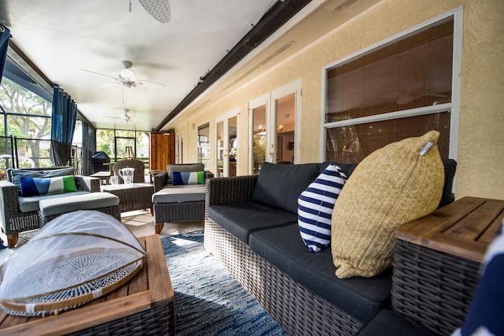 Boutique Hotel Style Home - Steps From The Beach!! - Siesta Key, FL