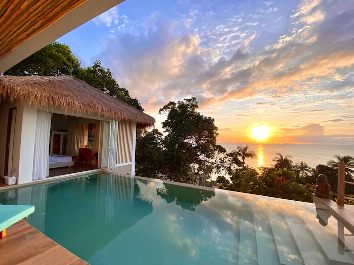 Charmante Villa Panorama 3 Chambres & Piscine - Ko Pha-ngan
