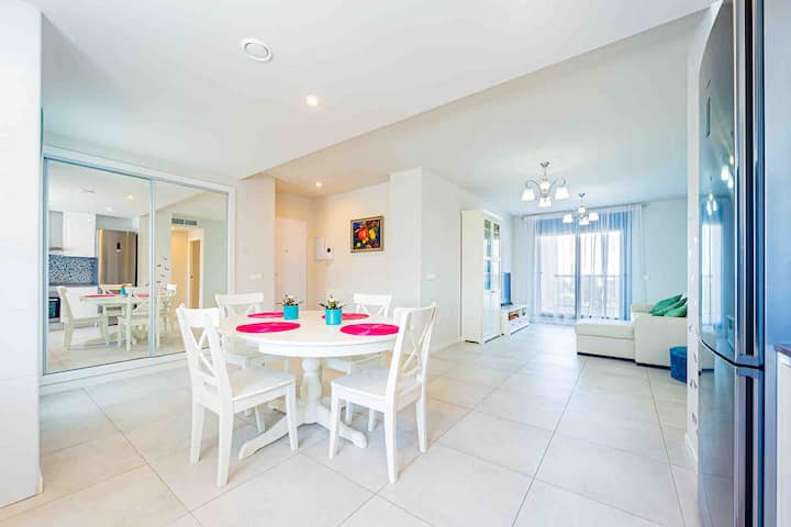 Apartamento En Mil Palmeras 400 M.  Hasta El Mar. - Costa Blanca