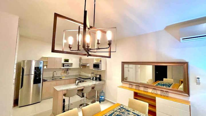 Bello Depa Planta Baja Condominio Selvanova - Playa del Carmen