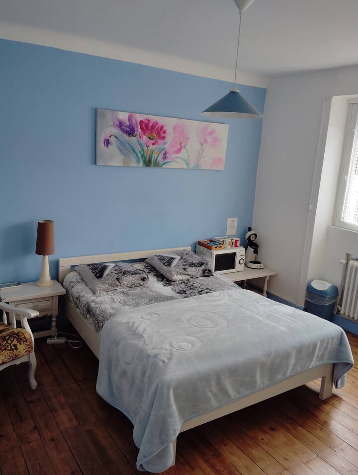 Chambre Bleue Spacieuse Guéret - Guéret