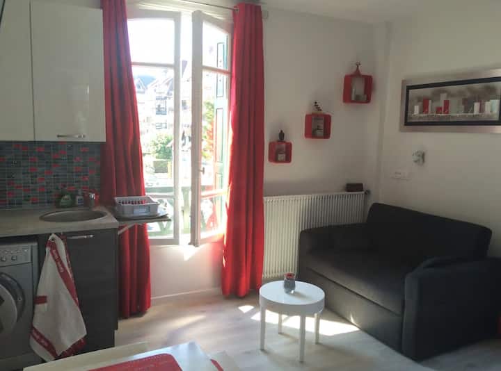 Deauville Studio Ds Villa Face Mer/plage/planches - Deauville