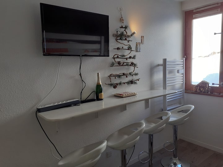 La Mongie Studio 2 P. Rénové Direct Sur Pistes - Payolle