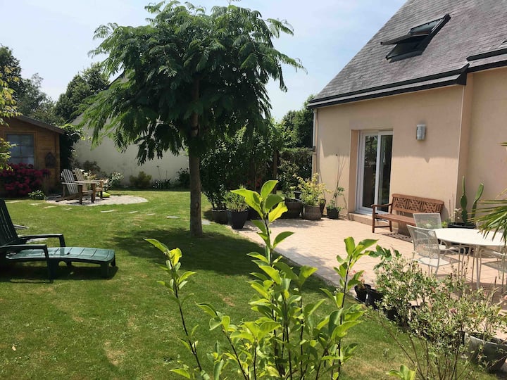 Jolie Maison Avec Jardin Proche Rennes - Bédée
