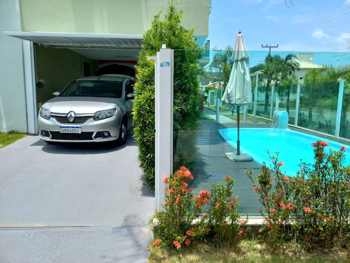 Apto Térreo, Estilo Casa, 450 M Praia ÓTimo P/ Pet - Governador Celso Ramos